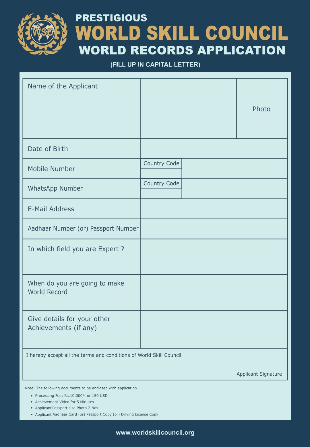 Central BSS - World Skill Council